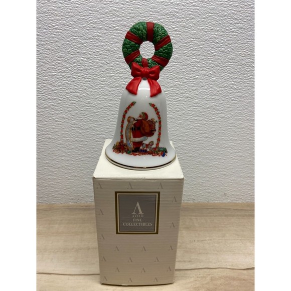 Avon | Holiday | Vintage 995 Avon Collectible Porcelain Holiday Bell ...